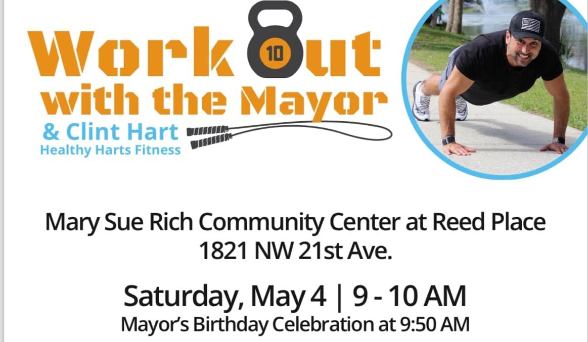 Workout with the Mayor & Clint Hart - 93.7 K COUNTRY