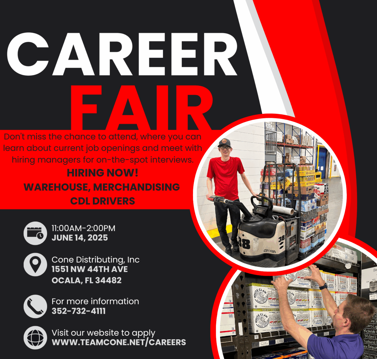 Team Cone Career Fair - 93.7 K COUNTRY